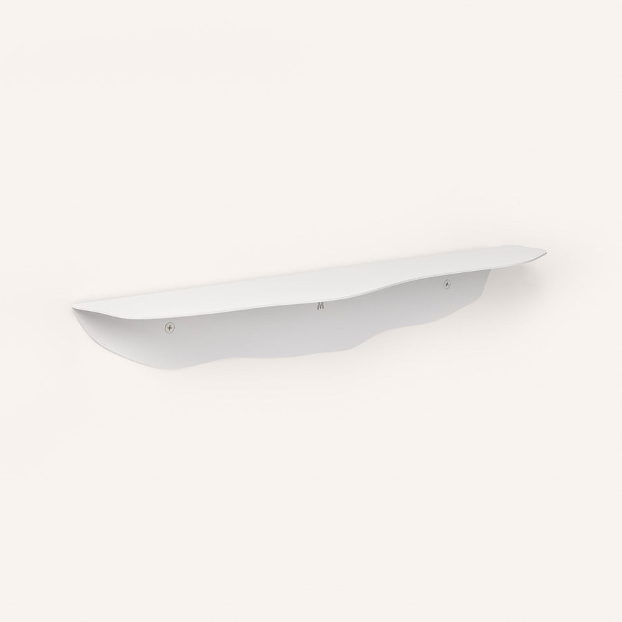 Buy Fold Wavy Shelf 75cm - White by Made of Tomorrow online - RJ Living