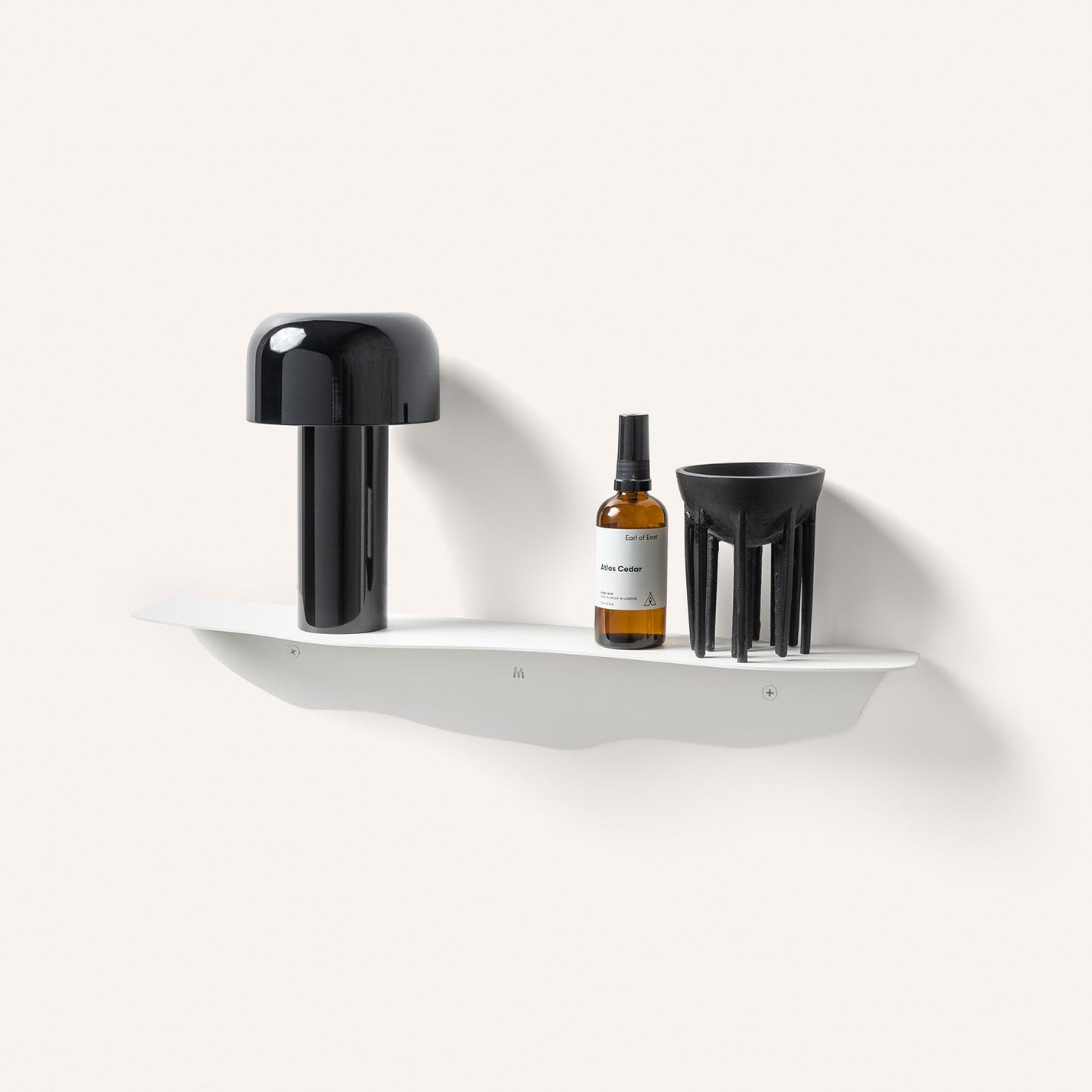 Buy Fold Wavy Shelf 75cm - White by Made of Tomorrow online - RJ Living