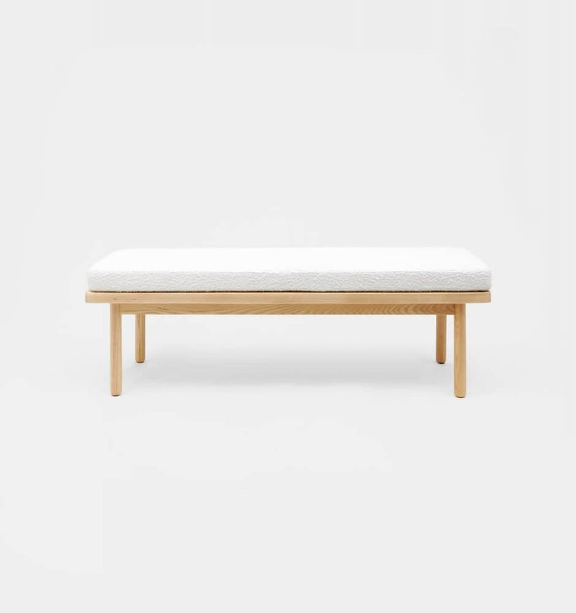 Buy Scout Bench - Boucle/Ash by Middle of Nowhere online - RJ Living