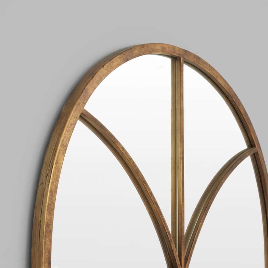 Buy Grand Arch Leaner Mirror - Rust by Middle of Nowhere online - RJ Living