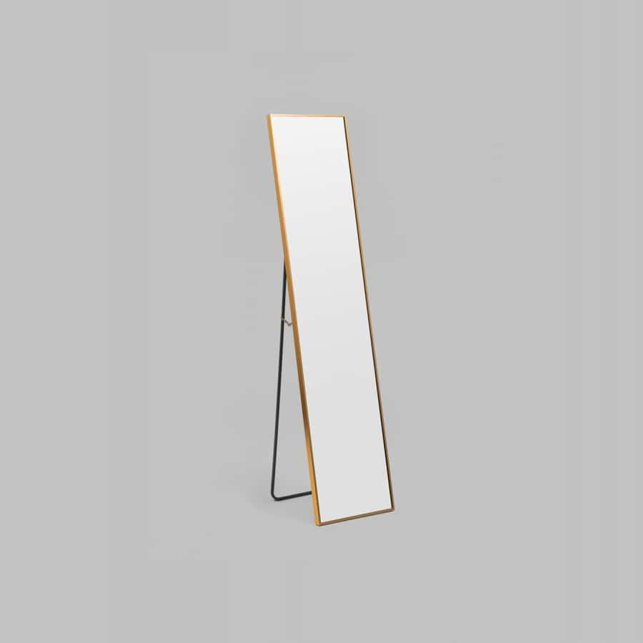 Buy Simplicity Standing Mirror - Brass by Middle of Nowhere online - RJ ...