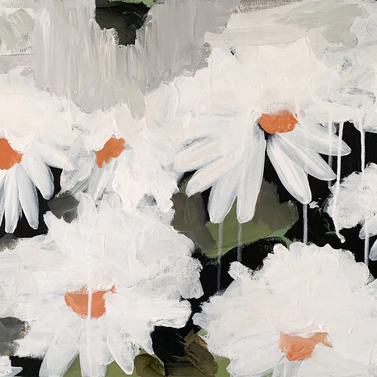 Buy Daisy Dew Canvas Print 100Cm x 125Cm by Marcia Priestley online ...