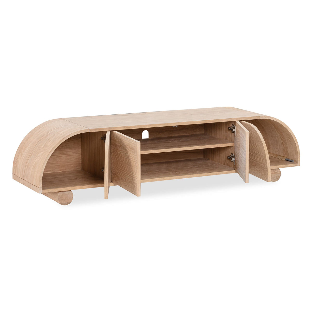 Buy Muse Entertainment Unit 180cm - Oak by RJ Living online - RJ Living