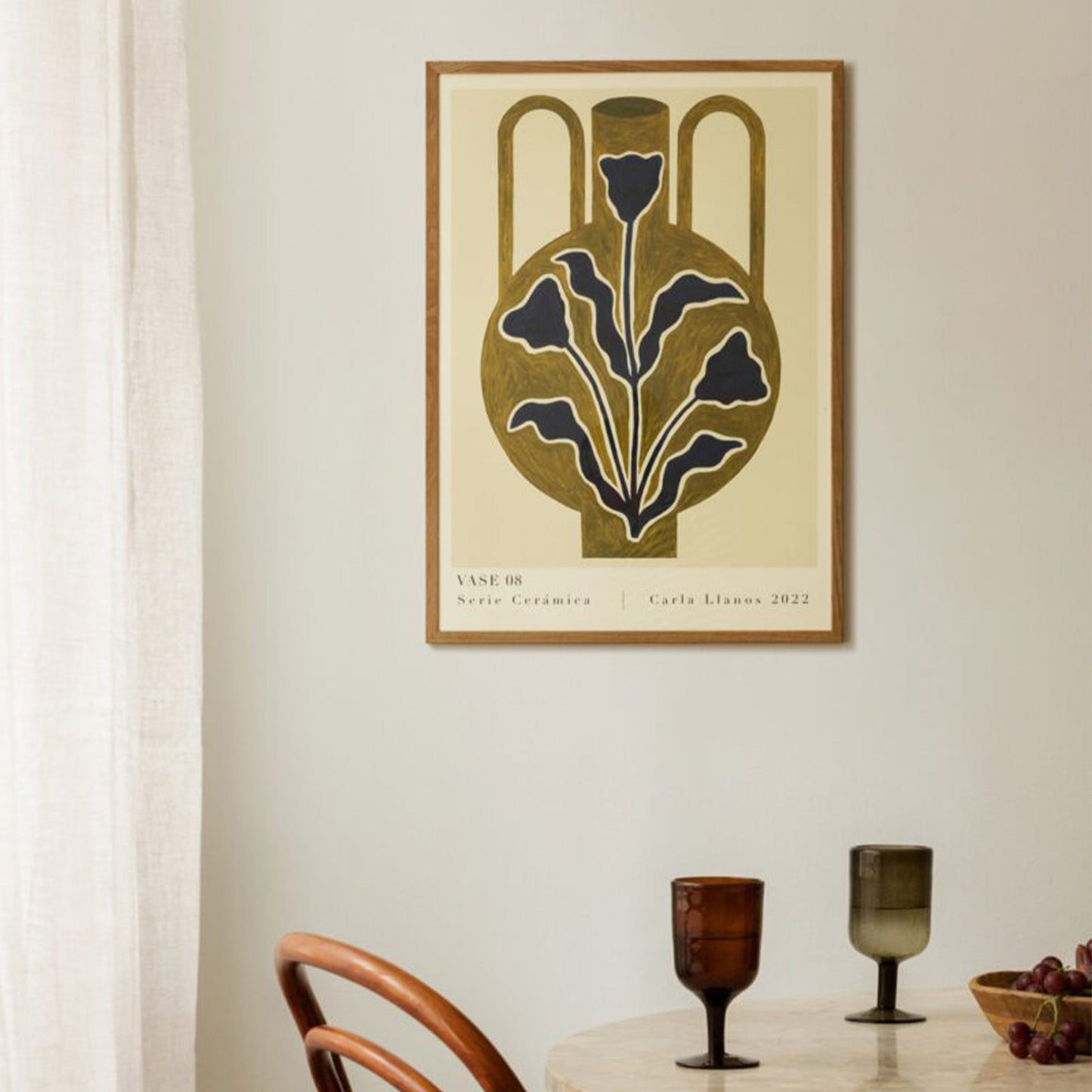 Buy Vase 08 Print 50cm x 70cm by The Poster Club online - RJ Living