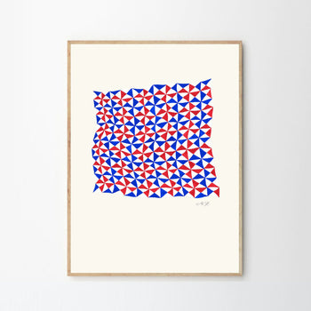 Buy Movement no. 02 Print 21Cm X 29.7Cm (A4) by The Poster Club online ...