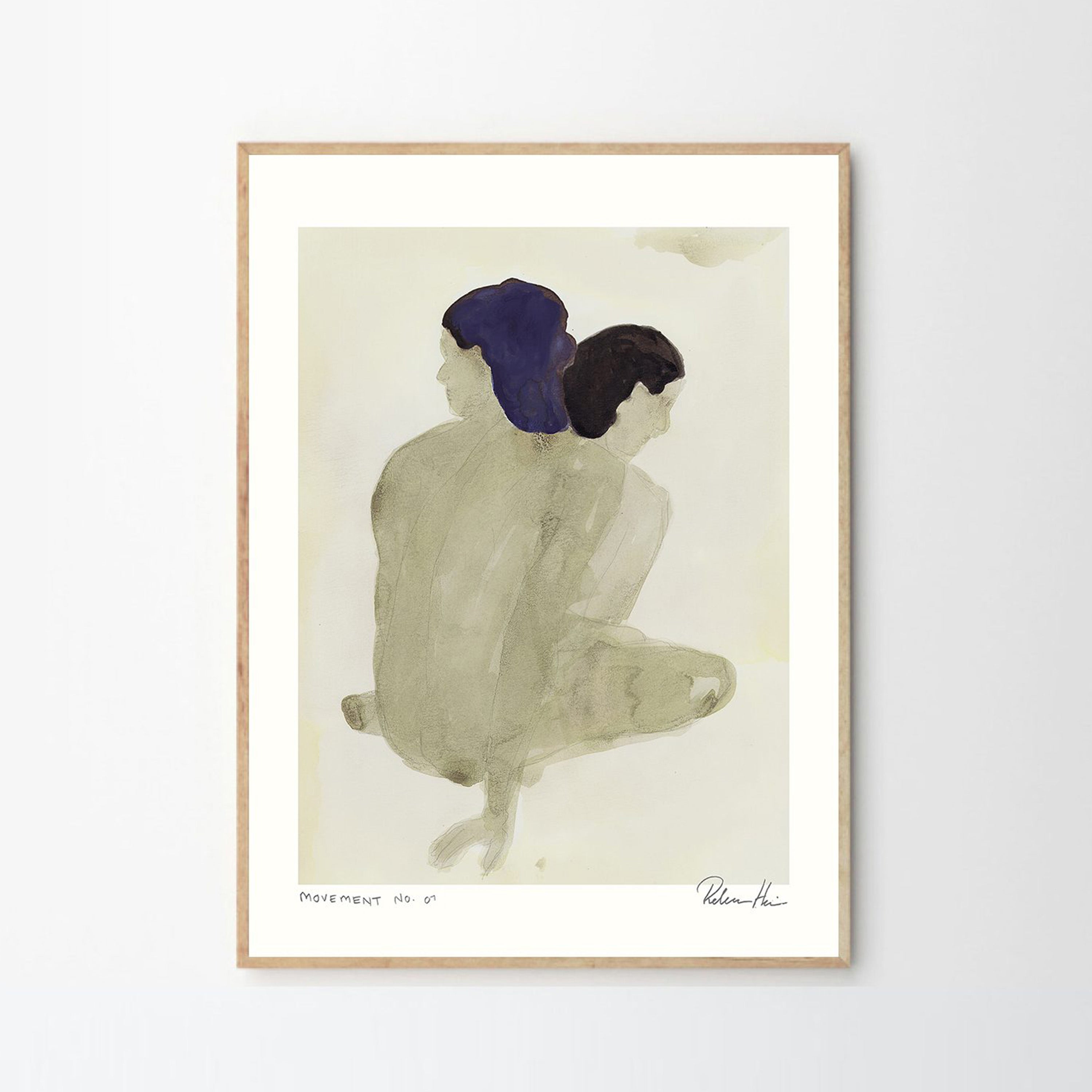 Buy Movement no. 01 Print 21Cm X 29.7Cm (A4) by The Poster Club online ...