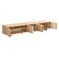 Buy Linear Entertainment Unit 240cm - Oak by RJ Living online - RJ Living