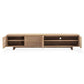 Buy Linear Entertainment Unit 210cm - Oak by RJ Living online - RJ Living